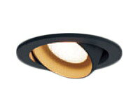 LED内蔵、電源ユニット内蔵LED（電球色タイプ）1個色温度：2700K埋込穴径：φ100mm埋込高：100mm器具光束：320lm電圧：100V消費電力：4.5W消費効率：71.1lm/W【アルミダイカスト枠】ブラックつや消しRa83【適...