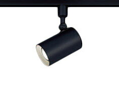 LED内蔵、電源ユニット内蔵LED（温白色タイプ）色温度：3500K質量：0.5kg器具光束：595lm電圧：100V消費電力：7.4W消費効率：80.4lm/W【アルミダイカストセード】ブラックRa83100V配線ダクト用照射方向可動型可...