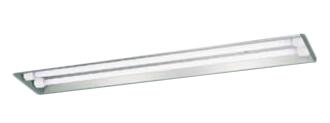 本体のみ、ランプ別売100-242V出力固定型電源ユニット内蔵幅240・長1270・埋込穴220×1250・埋込高110・重5kg本体：ステンレス反射板：ステンレス（クリア塗装）注）調光はできません。注）直管LEDランプ取り付け時は、挿入方...