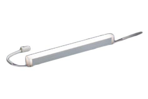 LED内蔵、電源ユニット別売LED（温白色）色温度：3500K幅：8mm長：101mm質量：0.02Kg器具光束：87lm電圧：100〜242V消費電力：1.3W消費効率：66.9lm/W【樹脂カバー】ポリカーボネート（乳白）【エンドキャッ...