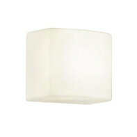 ランプ：LEDランプLDF5（GX53）セード：アクリル・乳白色消し高-124 幅-140 出幅-85mm 重-0.3kg◆消費電力:4.5W◆定格光束：390lm◆色温度:3500K◆演色性:Ra85◆光源寿命：40000時間◆天井近接限...