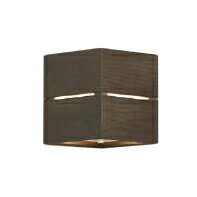 温白色◆消費電力:5.0W◆光束：160lm◆色温度:3500K◆演色性:Ra93LEDランプ交換可能型セード：木製・ウォームブラウン上下面カバー：樹脂（バイオエンプラ）・透明消し高-120 幅-155 出幅-155mm 重-0.7kg◆調...