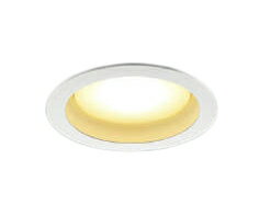 ベストプライスセール電球色◆消費電力:6.0W◆光束：670lm◆色温度:2700K◆演色性:Ra93LEDランプ交換可能型枠：アルミダイカスト・ファインホワイト塗装幅-φ110 出幅-3 埋込穴径-φ100 埋込高-68 取付必要高-78...