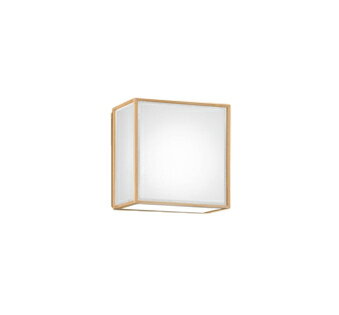 温白色定格光束：334lm定格消費電力：4.5WRa943500KLED電球フラット形4.5W(GX53-1)No.295GW白木アクリルシート(和紙入)巾□140・出90・0.4kg上下部開放調光器不可8VA(100V)LEDランプグロー...