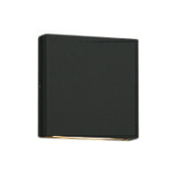 ◆建築に調和するカタチと上下に広がる美しい光。LED(電球色)色温度：2700K演色性：Ra93消費電力：11.6W光束：660lm本体：アルミダイカスト・サテンブラック塗装パネル：ガラス・乳半色幅-□152 出幅-39mm 重-0.9kg...