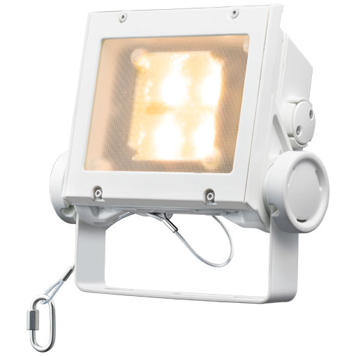 配光：広角タイプ光源色：電球色（2700K）定格光束：2700lm消費電力（200V）：26.2W平均演色評価数：Ra80質量：2kg1/10ビームの開き：鉛直面上110°、水平面上102°電圧/周波数：100/200〜242V対応、50/...