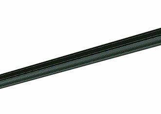 アルミ型材 黒アルマイト巾33 長1000 高19mm2P 15A 125V 【DP00211K】検索用カテゴリ618