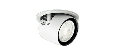 灯体引き出しで天井入り隅まで確実に照射。本体のみ、電源ユニット別売4200K(白色)アパレルホワイトeRa96LEDモジュール付枠：白艶消本体：アルミダイキャスト(白艶消)電源ユニット別売(別置形)LED交換不可断熱施工不可埋込穴φ100別...