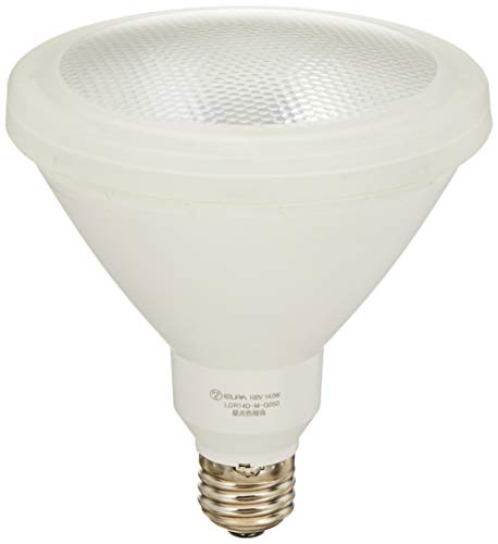 ELPA LED電球 ビーム球形 1000ルーメン 口金直径26mm 昼光色 LDR14D-M-G050・サイズ:全長135×外径122mm・質量:215g・交流電源:100V 50/60Hz共用・定格消費電力:14.0W・口金:E26・ビ...