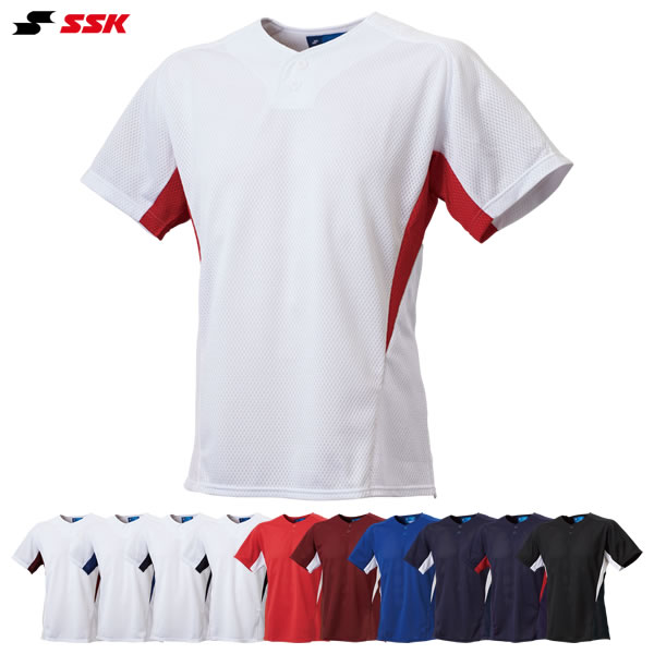 2ボタンタイプのプレゲームシャツがリニューアル。脇部の3Dカッティングでより動きやすさを実現。 ■カラー （1020）ホワイト×レッド （1022）ホワイト×エンジ （1063）ホワイト×Dブルー （1070）ホワイト×ネイビー （1090...