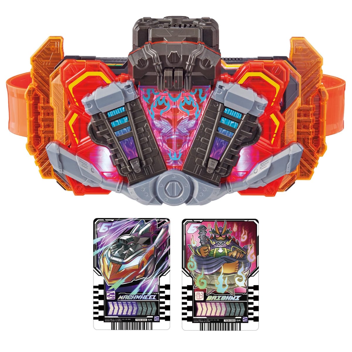 『仮面ライダーガッチャード』より、仮面ライダーファイヤーガッチャード・仮面ライダーヴァルバラドに変身！「DXガッチャーイグナイター」が登場！レバーを下げてガッチャードモード、レバーを上げてヴァルバラドモードを起動！ガッチャーイグナイターと、...