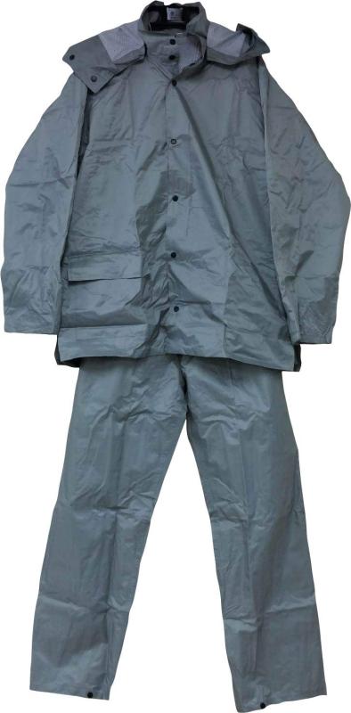 鈴木産業(Suzuki Sangyo) RE-3000ニュ-スタイルレインスーツライトグレーS【材質】●表:ポリエステル100%PVCラミネート・裏:ポリエステル100%メッシュ
