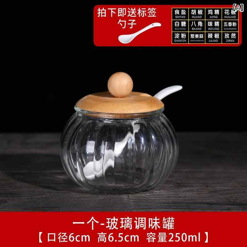 クリエイティブ ガラス 調味 料 ボトル 調味 料 瓶 セット 家庭 用 エッセンシャルオイル 塩 調味 料 セラミック 調味 料 ボックス キッチン 用品ブランド: DOWOO輸入するかどうか: いいえ商品番号: dBiUDPf5fKTX...