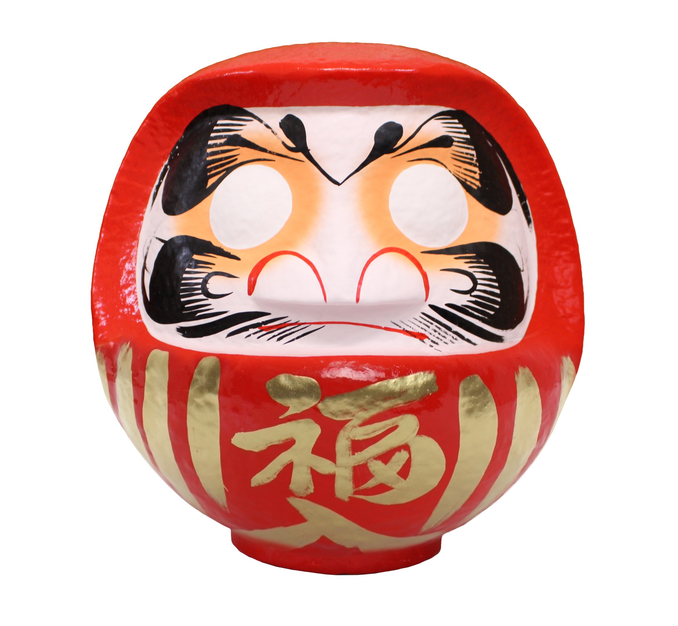 • サイズ:15x14x17cm • 素材:紙 • 生産国:日本(高崎) • ※時期により、お届けまでに2週間から1ヶ月要する場合がございます。 • ※だるまの底面は土で出来ており、強い衝撃を加えると破損する場合がございますのでご注意下さい。