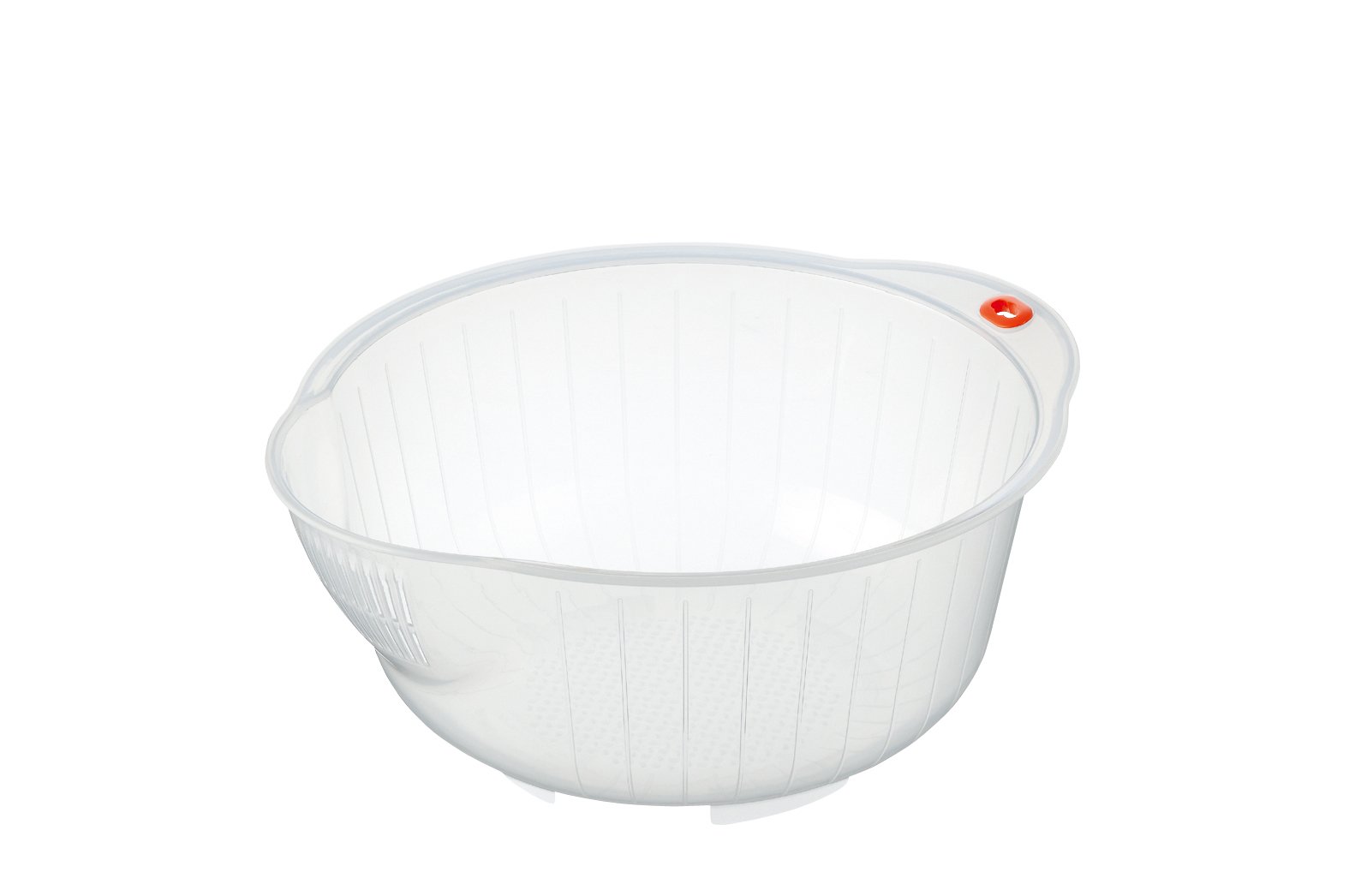 • サイズ:W25.6×D22.7×H11.2cm • 商品重量j:120 • 素材・材質:本体/ポリプロピレン、リング/スチロール樹脂 • 原産国:日本
