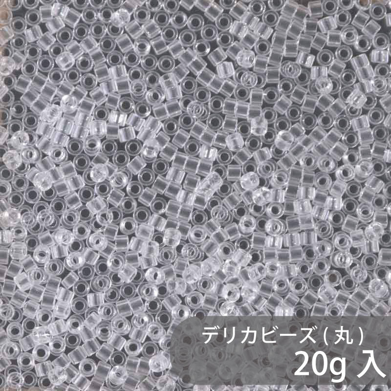 【サイズ】11/0外径：約1.6mm 穴の大きさ：約0.8mm 入数：20g(約4000粒) 糸が通りやすいよう穴が大きめであり、ガラスの部分が薄く軽いビーズです。 ビーズ織り・ビーズステッチに適しています。 ※製造ロットにより、同じ品番で...