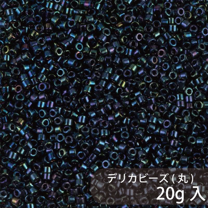【サイズ】11/0外径：約1.6mm 穴の大きさ：約0.8mm 入数：20g(約4000粒) 糸が通りやすいよう穴が大きめであり、ガラスの部分が薄く軽いビーズです。 ビーズ織り・ビーズステッチに適しています。 ※製造ロットにより、同じ品番で...