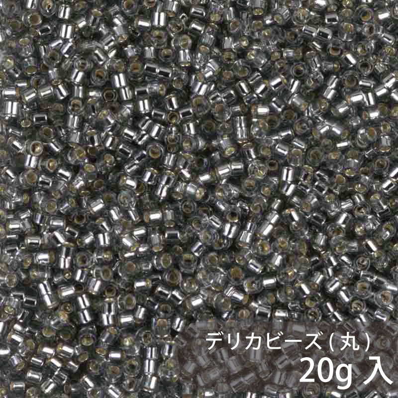 【サイズ】11/0外径：約1.6mm 穴の大きさ：約0.8mm 入数：20g(約4000粒) 糸が通りやすいよう穴が大きめであり、ガラスの部分が薄く軽いビーズです。 ビーズ織り・ビーズステッチに適しています。 ※製造ロットにより、同じ品番で...