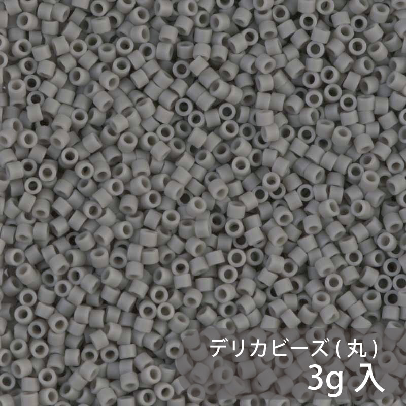 【サイズ】11/0外径：約1.6mm 穴の大きさ：約0.8mm 入数：3g(約600粒) 糸が通りやすいよう穴が大きめであり、ガラスの部分が薄く軽いビーズです。 ビーズ織り・ビーズステッチに適しています。 ※製造ロットにより、同じ品番でも多...