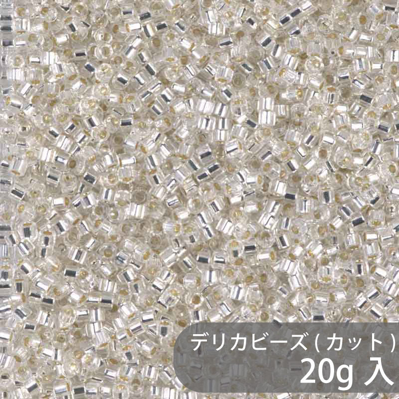 【サイズ】11/0外径：約1.6mm 穴の大きさ：約0.8mm 入数：20g(約4600粒) 糸が通りやすいよう穴が大きめであり、ガラスの部分が薄く軽いビーズです。 ビーズ織り・ビーズステッチに適しています。 ※製造ロットにより、同じ品番で...