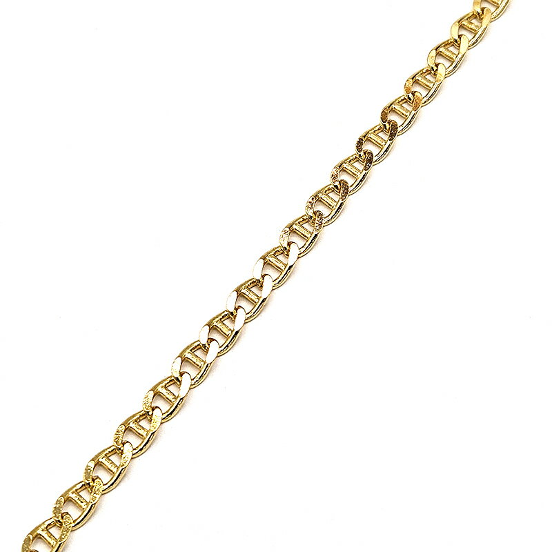 デザインチェーンです。 【サイズ】 太さ：約5mm 線径：約1mm 品番 T194 販売単位 10cm単位(切り売り) ※数量「1」の場合は「10センチ」、数量「2」の場合は「20センチ」が繋がった状態で発送します。 (チェーンの性質上、ご...