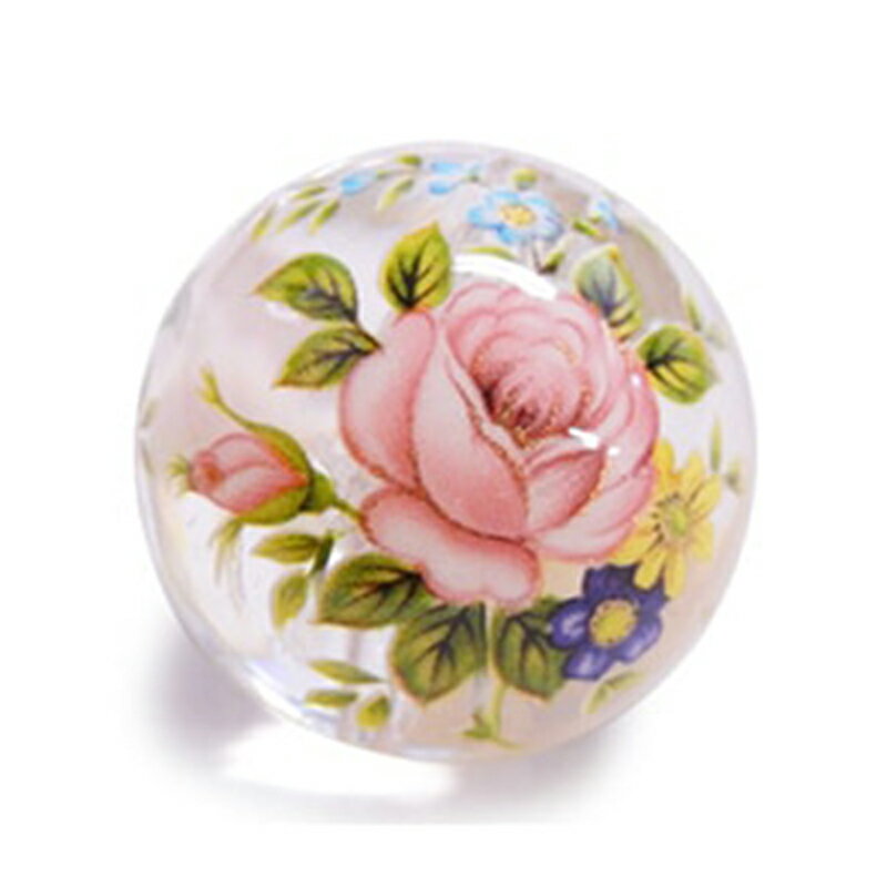 プラスチックの玉にシールを転写したものになります。 つなぎ目が見えたり、柄が途中で切れているものもございます。 ご了承ください。 日本国内で加工を行っております。 他にも色・柄がございます。ご希望の色・柄にて生産承ります。 色・柄のサンプル...