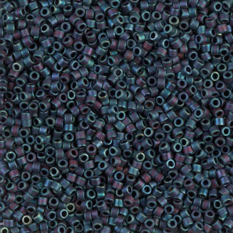 【サイズ】11/0外径：約1.6mm 穴の大きさ：約0.8mm 糸が通りやすいよう穴が大きめであり、ガラスの部分が薄く軽いビーズです。 ※製造ロットにより、同じ品番でも多少の色違いが生じる場合があります。予めご了承ください。 ビーズ織り・ビ...