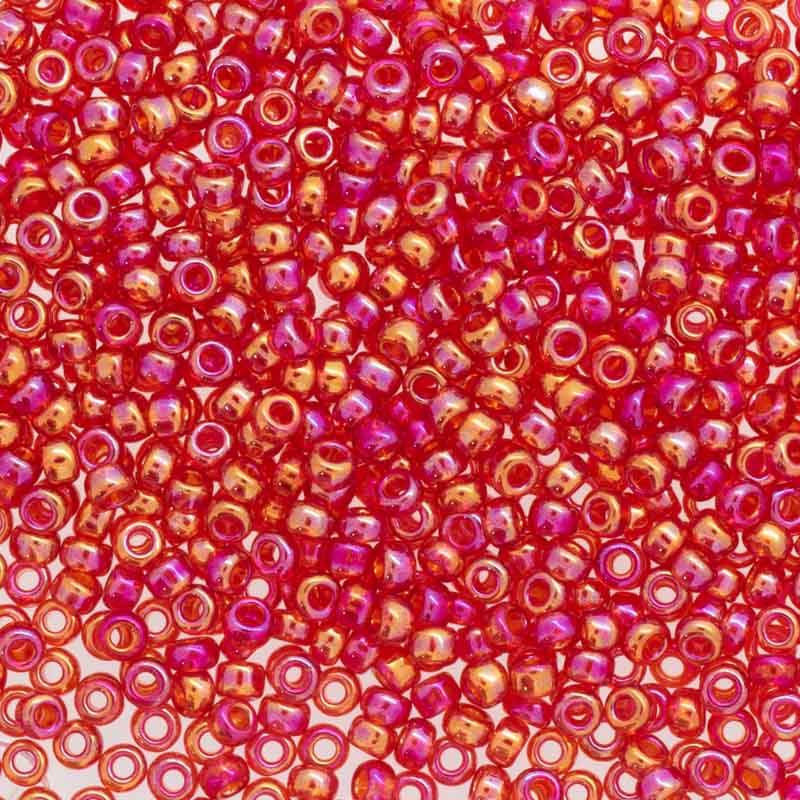 カラー番号：#254外径：約2mm 穴の大きさ：約0.8mm ビーズステッチやビーズモチーフ作り等、ビーズワークに欠かせない「シードビーズ」です。 シンプルなので幅広い用途に使用できます。【色味について】※製造ロットにより、同じ品番でも多少...