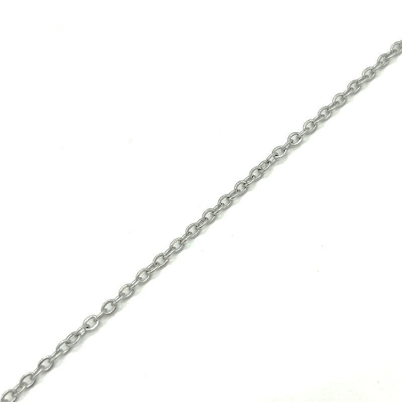 小判チェーン ステンレス製のチェーンです。 サイズ 太さ約2mm 線径：約0.2mm ステンレス素材について ◇錆びにくい、変色しにくい ステンレス(stainless)は「stain=錆」「less＝ない」の言葉の通り、他の金属と比べて比...