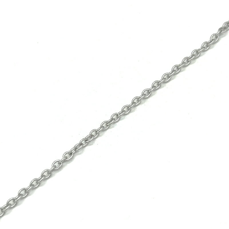 丸小判チェーン ステンレス製のチェーンです。 サイズ 太さ約2mm 線径：約0.4mm ステンレス素材について ◇錆びにくい、変色しにくい ステンレス(stainless)は「stain=錆」「less＝ない」の言葉の通り、他の金属と比べて...