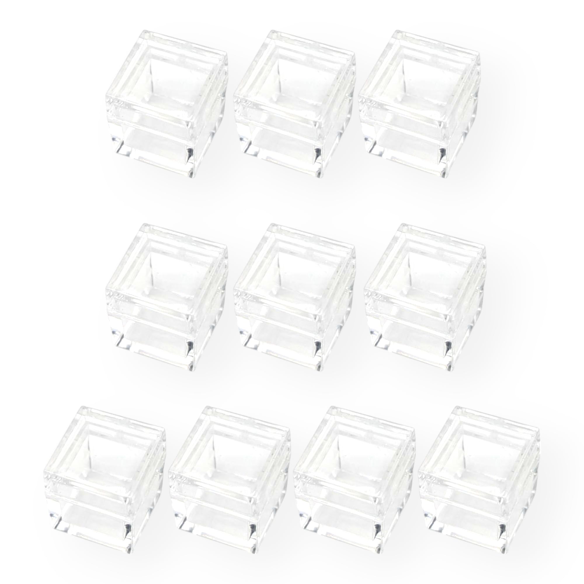 ・10×10×10mmの元素標本キューブ専用アクリルケース、10個セット。・高透明度で標本の視認性を損なわず、ほこりや傷から保護。・コレクションの整理・展示に最適な収納アイテム。元素標本キューブ（10×10×10mm）を美しく保護・展示でき...