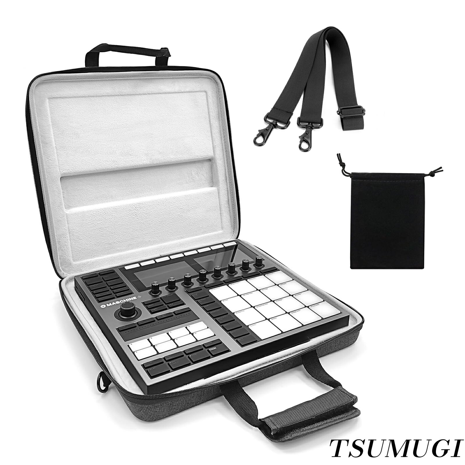 テーラーメイドの保護:Native Instruments Maschine MK3に対応したカスタムデザインのハードケースは、お使いのデバイスを最大限に保護します。ケース：ハードケースの外装は頑丈で、輸送や保管の厳しい状況からしっかりと保...