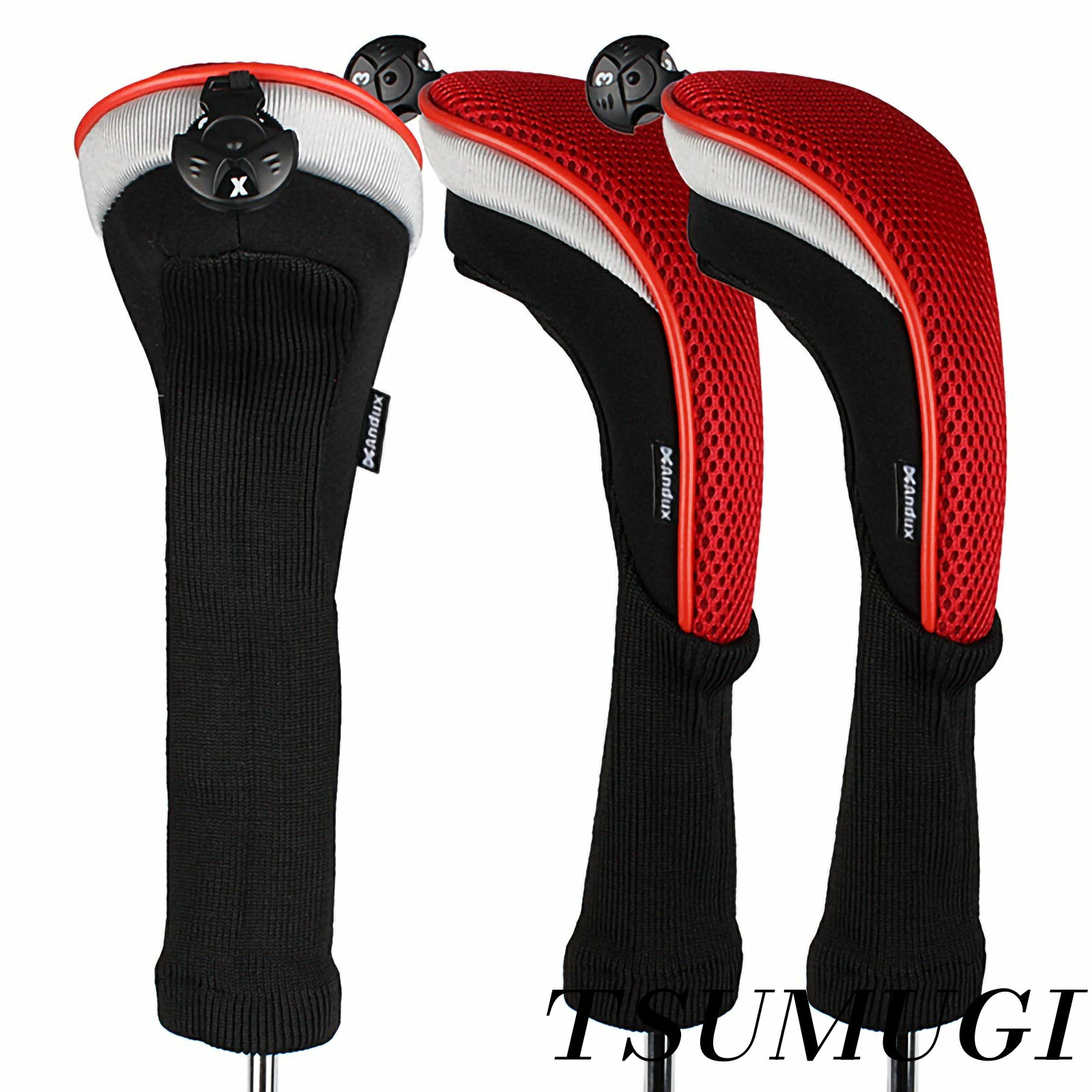 3、4、5、7、Xの交換可能な番号タグ付きクラブにフィットして、プレー中や移動中に生じるへこみや損傷から守れるようデザインされています。3個/セットハイブリッド ゴルフクラブにのみ装着できます。ウッドには不対応です。脱着簡単、しかもロングネ...