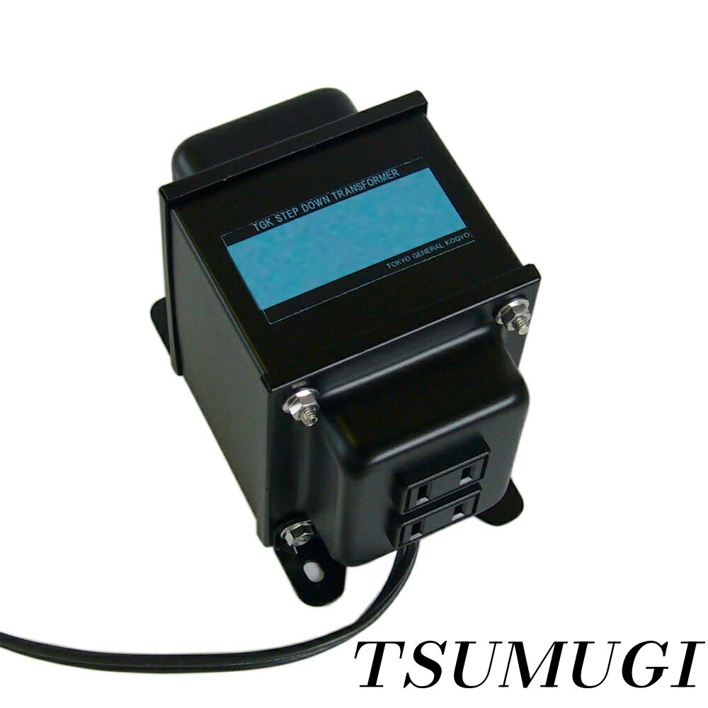 【仕様】定格容量：1000VA/入力電圧：AC100V/出力電圧：110〜120V/入力プラグ：A-2/出力プラグ：A-2/出力コンセント数：1/プロテクター内蔵/付属品：取扱説明書海外製電化製品を日本で使うには電圧を変換させるアップトラン...