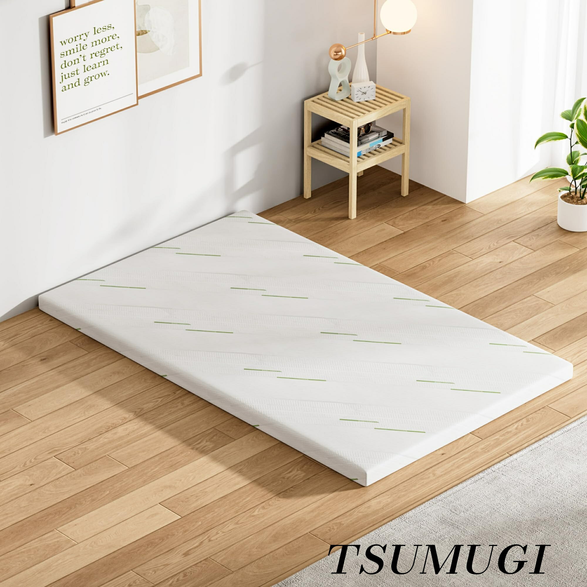 ??【商品仕様】●規格: シングル●サイズ:幅97cm×奥行195cm×高さ5cm●商品重量:約3.7kg●硬さ:180N●材質:中材/高反発ウレタンフォーム●カバー表生地/ポリエステル100％【1枚敷くだけで寝心地が格段にし、快適な眠りへ...