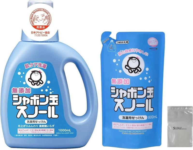 大容量 シャボン玉 無添加石けん 衣料用液体洗剤 スノール