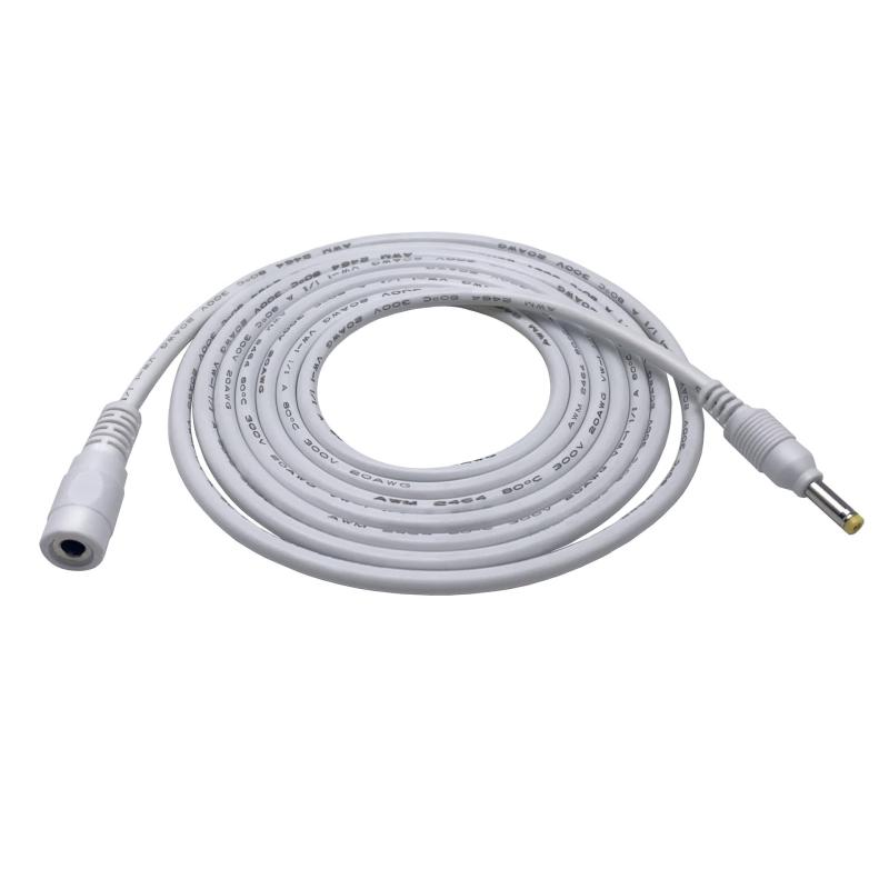 1m DC 4.0mm x 1.7mm ケーブル延長コード CCTVカメラ・LED用 20A銅線 高品質設計: 内部に0.5mm²純銅線を使用し、優れた導電性と長寿命を実現。最大12V/3Aまでの安定した電力供給が可能コネクター仕様: 外径...