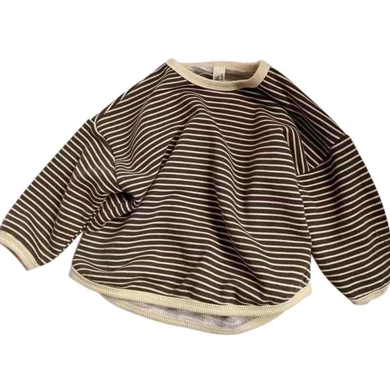 [] 子供服 男の子 長袖tシャツ キッズ 女の子 綿 パーカー ストライプ ボーダー 丸首 カジュアル 春秋冬 普段着 通園通学 お洒落 80-140コットン素材は抗菌防臭機能を備えていますので、お子様の繊細な肌に安心してご使用いただけま...