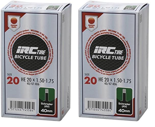 アイアールシータイヤ(IRC tire) 自転車 チューブ HE 20 × 1.50-1.75 米式バルブ40mm 29792J