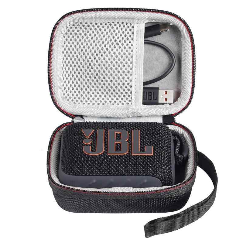 for JBLs GO 4用ケース,2024 JBLs GO 4 ハードケース,2024 JBLs GO 4 ポータブルスピーカー用防水キャリーケース,JBLs GO 4アクセサリー用保護ケース (GO 4用ブラックケース)JBL GO 4...