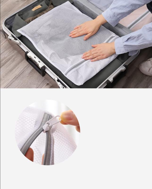 5 枚入り 30*40ミニ洗濯袋 ランドリーネット 洗濯用品 洗濯機の洗浄専用 Tシャツ ブラインナー 下着 洗濯袋 細かいメッシュ厚着