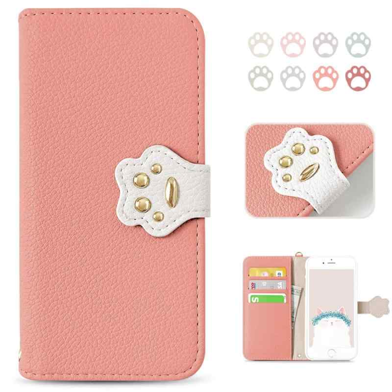 Phone 用 ケース 手帳型 可愛い iPhone 用 手帳型 人気 猫 女性 かわいい カード収納(mzk)対応機種iPhone16スマホケース iPhone16 ケース 手帳型 レザー TPU 柔らかいカバー素材全面保護 手帳型。必ず...