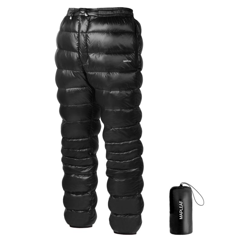 [] ダウンパンツ 防寒 メンズ レディース 冬登山 超軽量 800FP ボトムス 前開き 暖パンツ 冬服 スキー ゴルフ アウトドア用 作業用 コンパクト 撥水 防風 保温 5℃～-15℃ 肌触り良い 男性 🌸脚をダウンに...