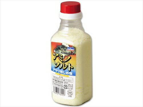 アミノ酸がたっぷり入ったしめ塩。 カワハギ釣り用のアサリに、旨み成分”グルタミン酸Na”を注入しながら身を締め、ハリ付けしやすくし、エサ持ちをよくします。イソメ類の虫エサや魚の切り身等の身エサにも使用できます。　　画像はイメージです、カラー...