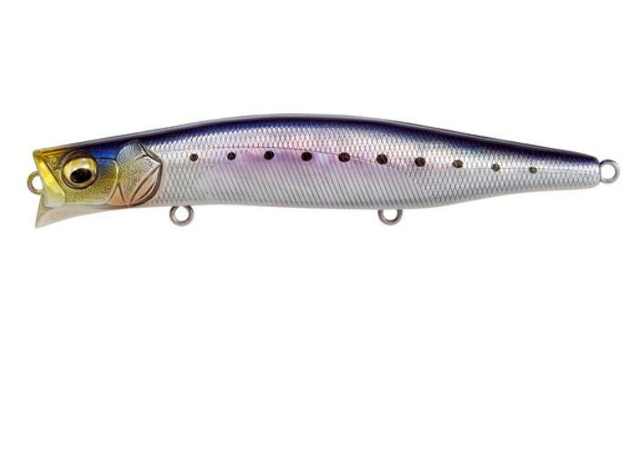 KAGELOU124はランカーハンター久保田剛之プロデュースによるシーバス用シャローランナー。大きく切られたダーターカップで水を強く押し動かしつつ、リトリーブスピード低〜中速域では微細なナチュラルロールアクションが警戒心の高まったシーバスを...