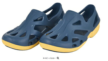 履き心地、排水性、デザイン性など、大きく進化し、フルモデルチェンジ オカッパリ～船まで、快適な釣りをサポートする「フィッシングアクアシューズ」 アッパー部とソール部で違う硬度を組み合わせた二重設計を採用 直接足に当たる部分には、低硬度のEV...