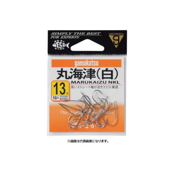 「小鯛鈎」より長くストレートな軸が、刺した活エビをピンと伸ばします。虫エサにも好適です。 JANコード 10号　4549018314526 11号　4549018314533 12号　4549018314540 13号　4549018314...