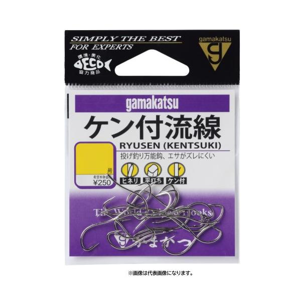 キャストの瞬間に餌が飛んでしまったり、ズレ落ちるのを防ぐ「ケン付」です。投釣りはもちろん、船釣りでも効果的です。 JANコード 7号　 4549018315110 8号　 4549018315127 9号　 4549018315134 10...