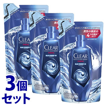 リニューアルに伴いパッケージ・内容等予告なく変更する場合がございます。予めご了承ください。 名　称 《セット販売》　クリア　ブルーエナジー　4x　スカルプシャンプー　詰替用 内容量 280g×3個 特　徴 ◆毛髪科学と皮膚科学の融合が叶えた...