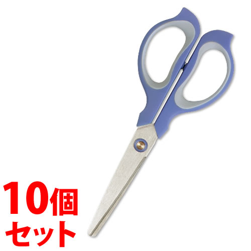 リニューアルに伴いパッケージ・内容等予告なく変更する場合がございます。予めご了承ください。 商品名称 《セット販売》　フィットカット　イージーグリップ　左手用　ブルー 内容量 1個（サイズ　長さ：176mm・刃渡り：65mm）×10個 特徴...